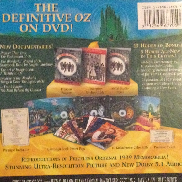 Warner Bros. | Media | The Wizard Of Oz Collectors Dvd Edition New ...